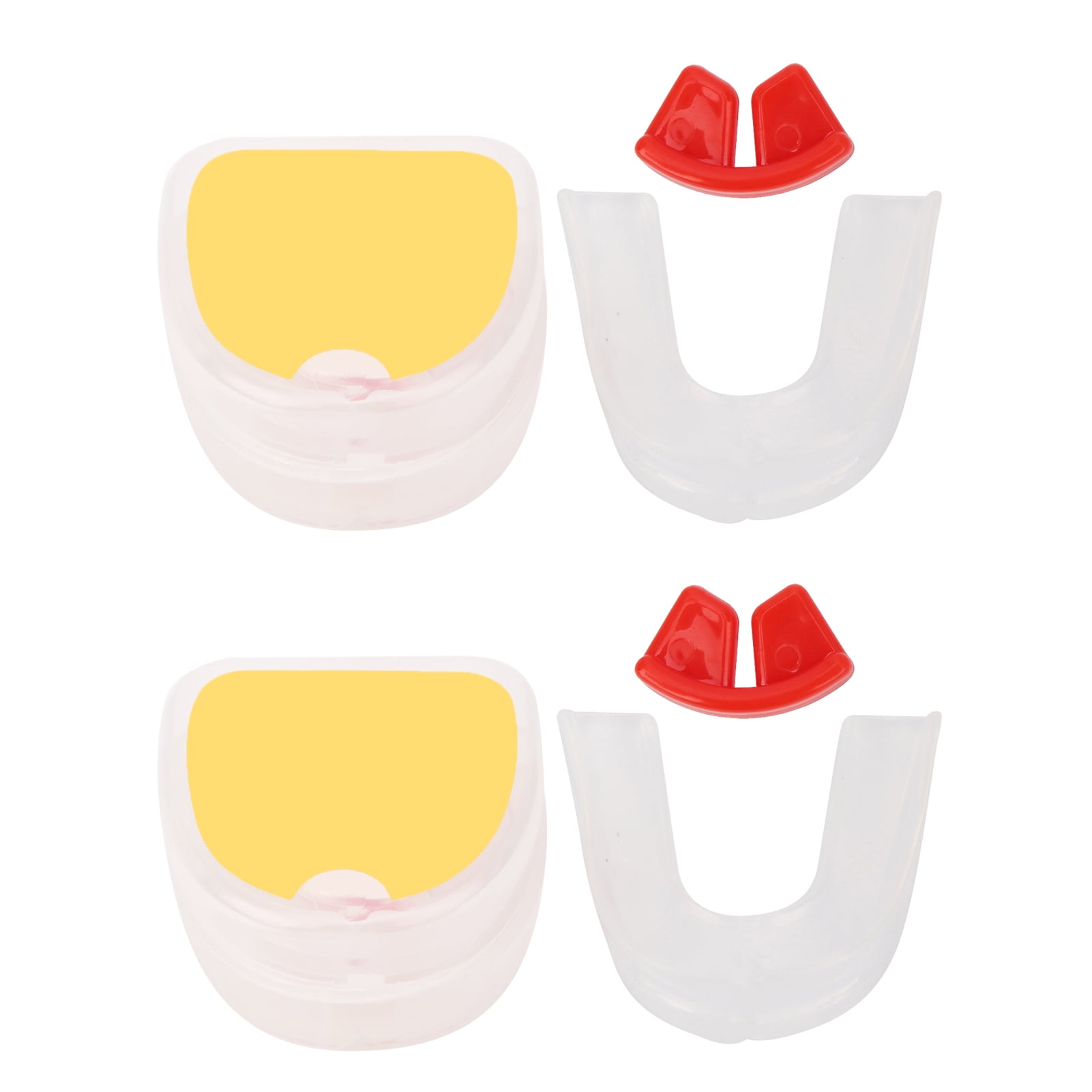 Transparent Practical Two-sided Mouthguard Two-sided Gum Home ...