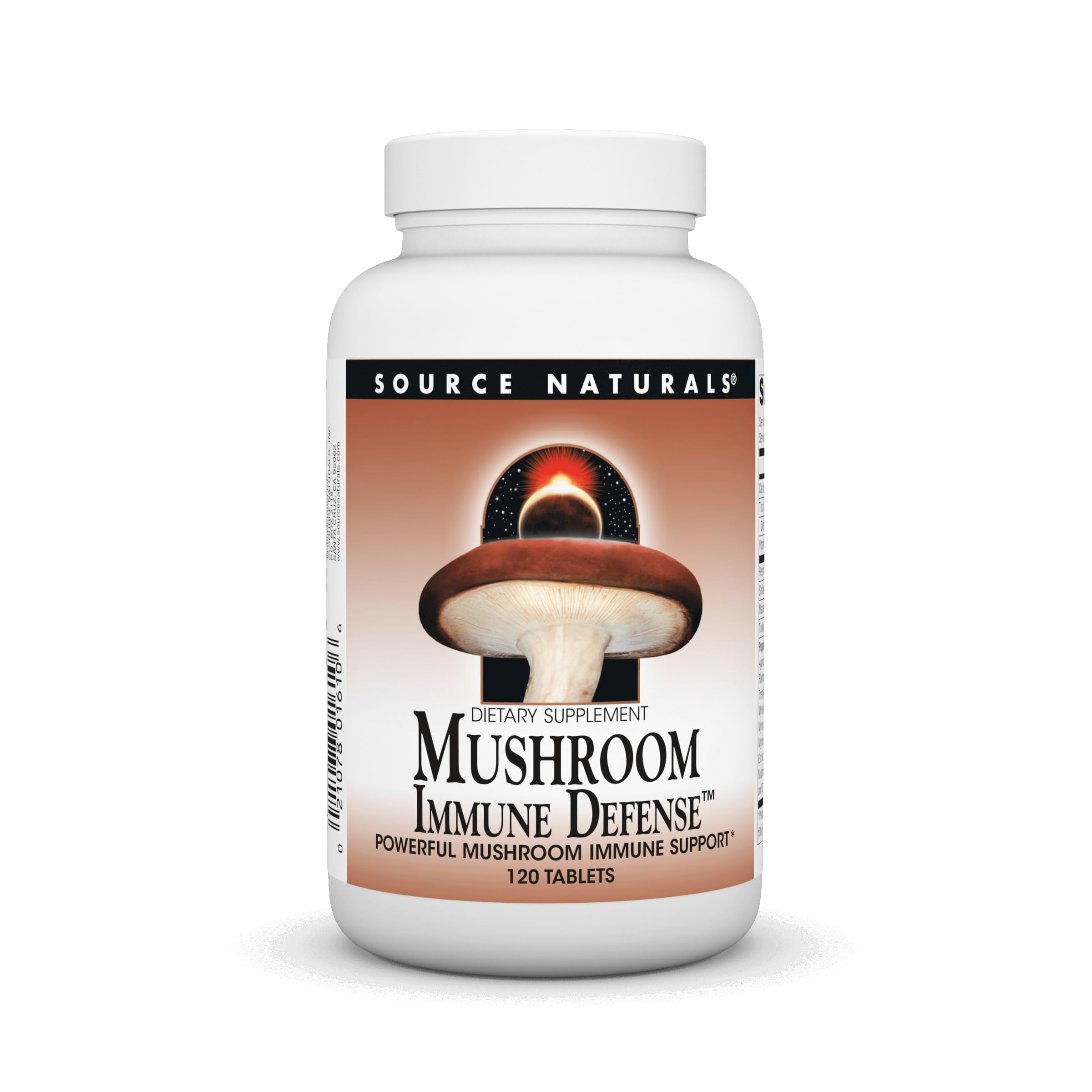 Supplement Source Naturals Mushroom Immune Defense 120 tabletas ...