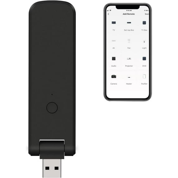 eMylo WiFi Smart IR RF Remote Controller, USB Smart IR RF Remote ...