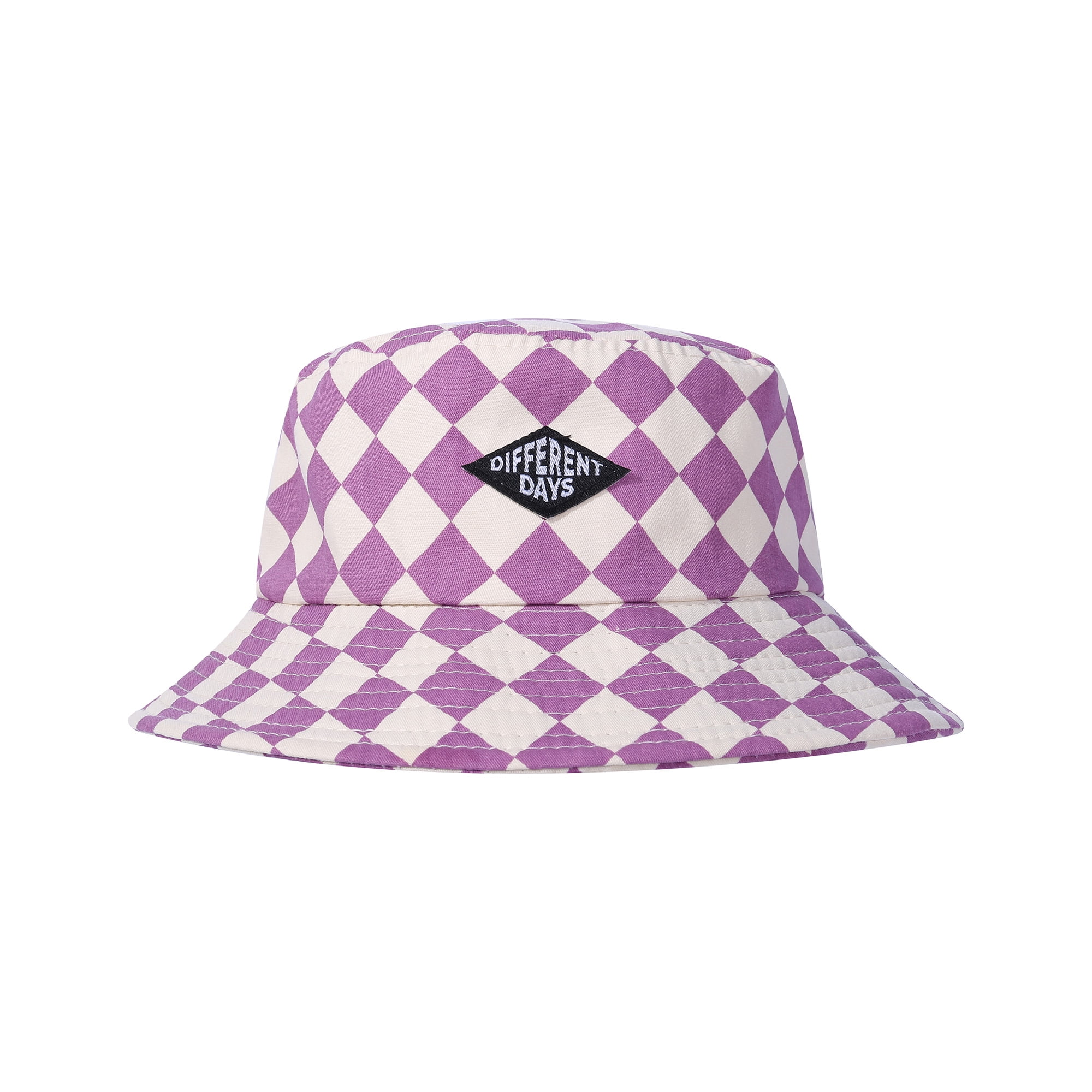 Biekopu Kids Boy Girl Bucket Hat Wide Brim Checkerboard Beach Sun ...