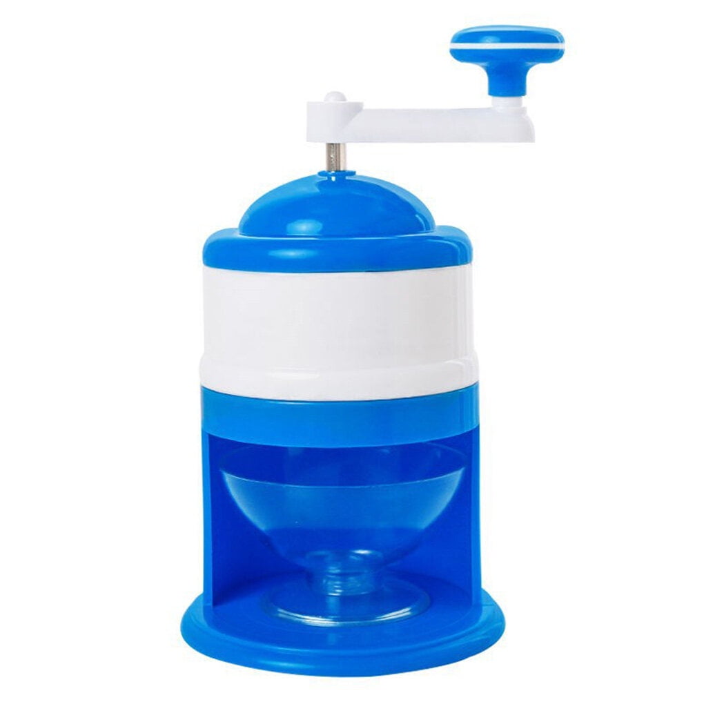 Tssuoun Ice Crusher Hand Crank Beverage Breaker Snow Cone Maker Shaver ...