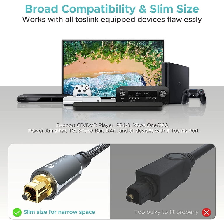 Optical Audio Cable Xbox One