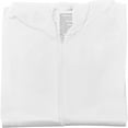 Disposable Microporous Coverall Elastic Wrists/Ankles Hood White XL 25 ...