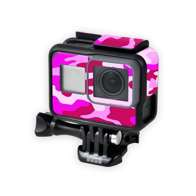 MightySkins GOPRHRO5-Pink Camo Skin for Gopro Hero5 Black Wrap Cover ...
