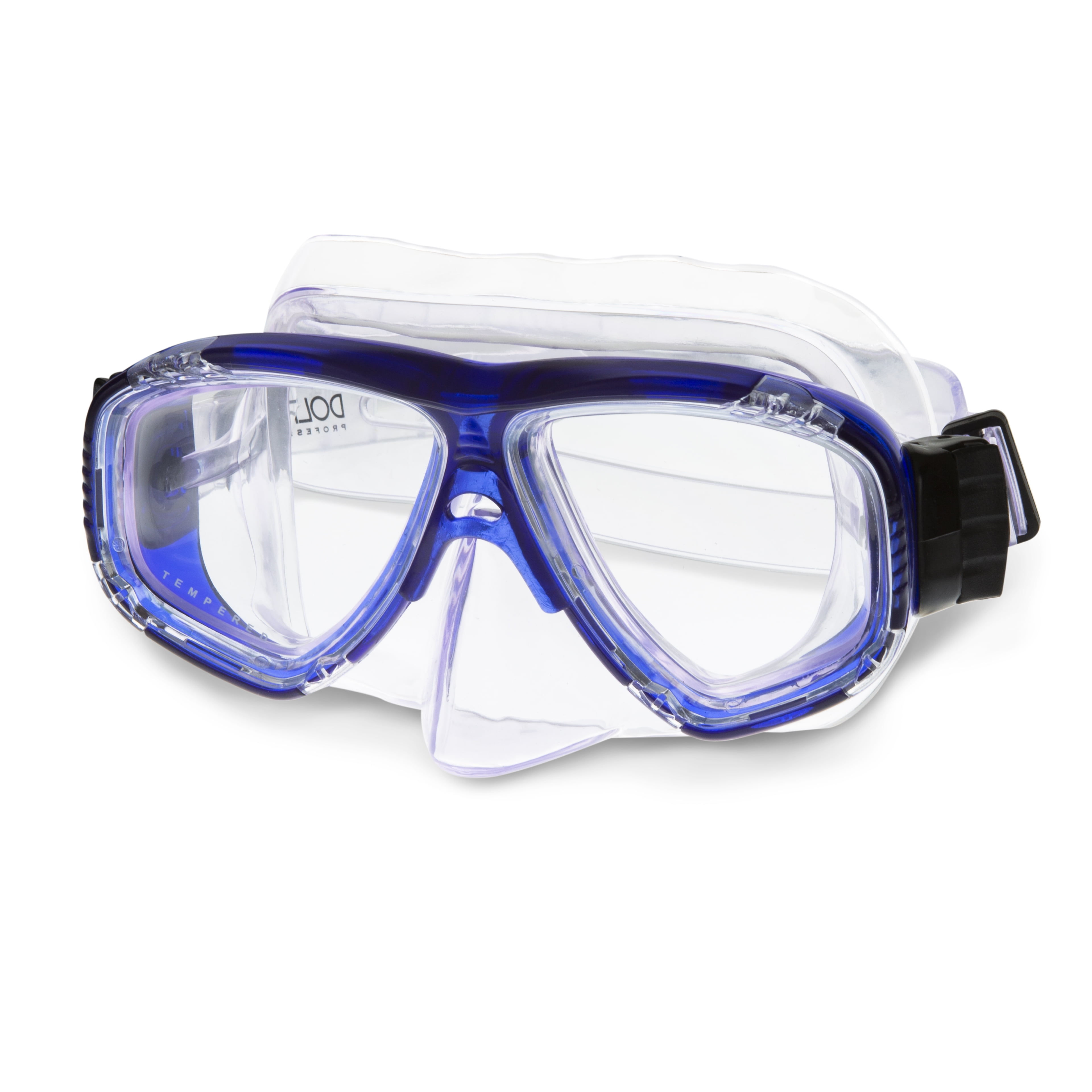 Aqua Leisure Dolfino Youth Vega recreational Dual Lens Swim Mask - Blue ...
