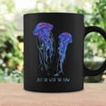 Awesome Cute Underwater Fish Sea Just Go With Flow Jellyfish Coffee ...