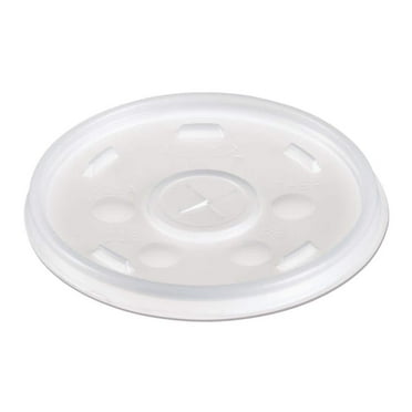 Dart 20JL Plastic Lids For Foam Cups, Bowls And Containers, Flat ...