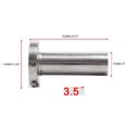 YIUIY Removable Stainless Muffler Silencer Insert for Universal 3.5 ...