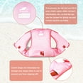 Kids Swim Vest Life Jacket-Toddler Flotation Buoyancy Swimsuit Trainer ...