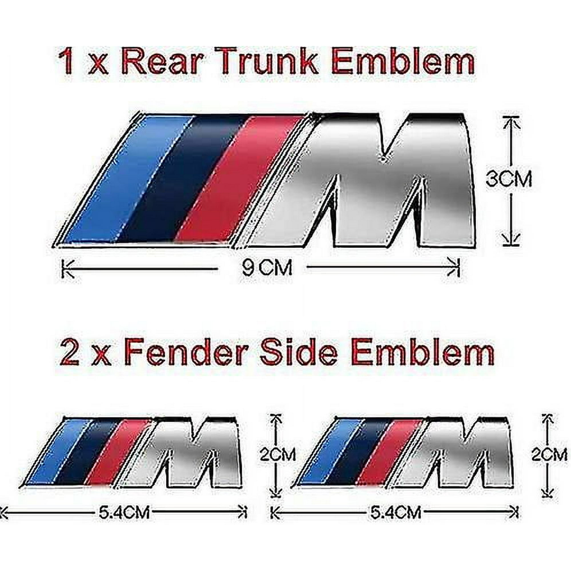 Click here for Boliu 3pcs Replacement Parts For X2 Bmw M Sport Em... prices