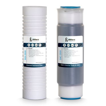 iFilters Whole House Sediment Filter System for Dirt, Sand, Silt, Rust ...