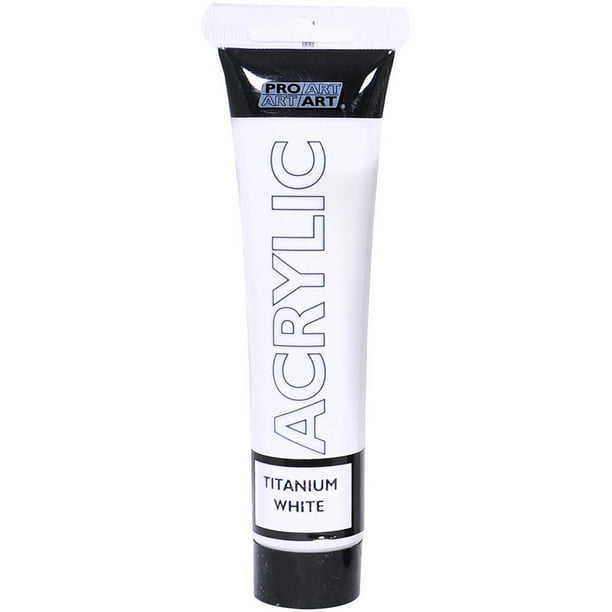 Pro Art Acrylic Paint 75ml-Titanium White - Walmart.com - Walmart.com