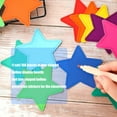 108Pcs Star Cutouts Paper 3.5Inch Star Confetti Cutouts for Classroom ...