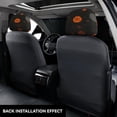 Car Headrest Cover 2 Pcs Soft Water Resistant Elastic Bottom Machine ...