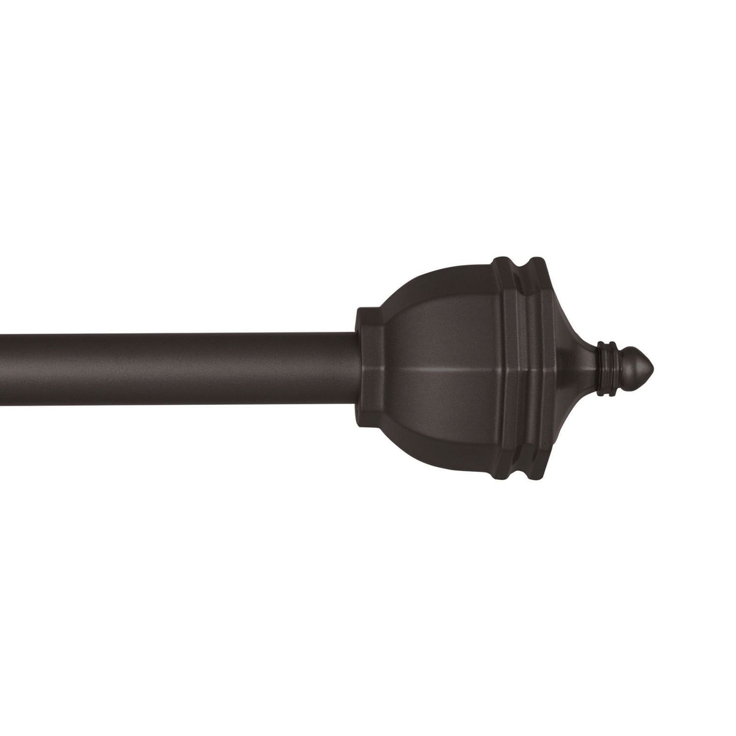 Home Trends Germaine Window Curtain Rod, 5/8" Diameter, 48-84" Length ...