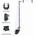 Emart, Heavy-Duty Adjustable Backdrop Stand Kit, 10x10ft, Black ...