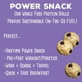simplyFUEL Whole Food Protein Balls, Chocolate Chip Cookie Dough, 8g ...