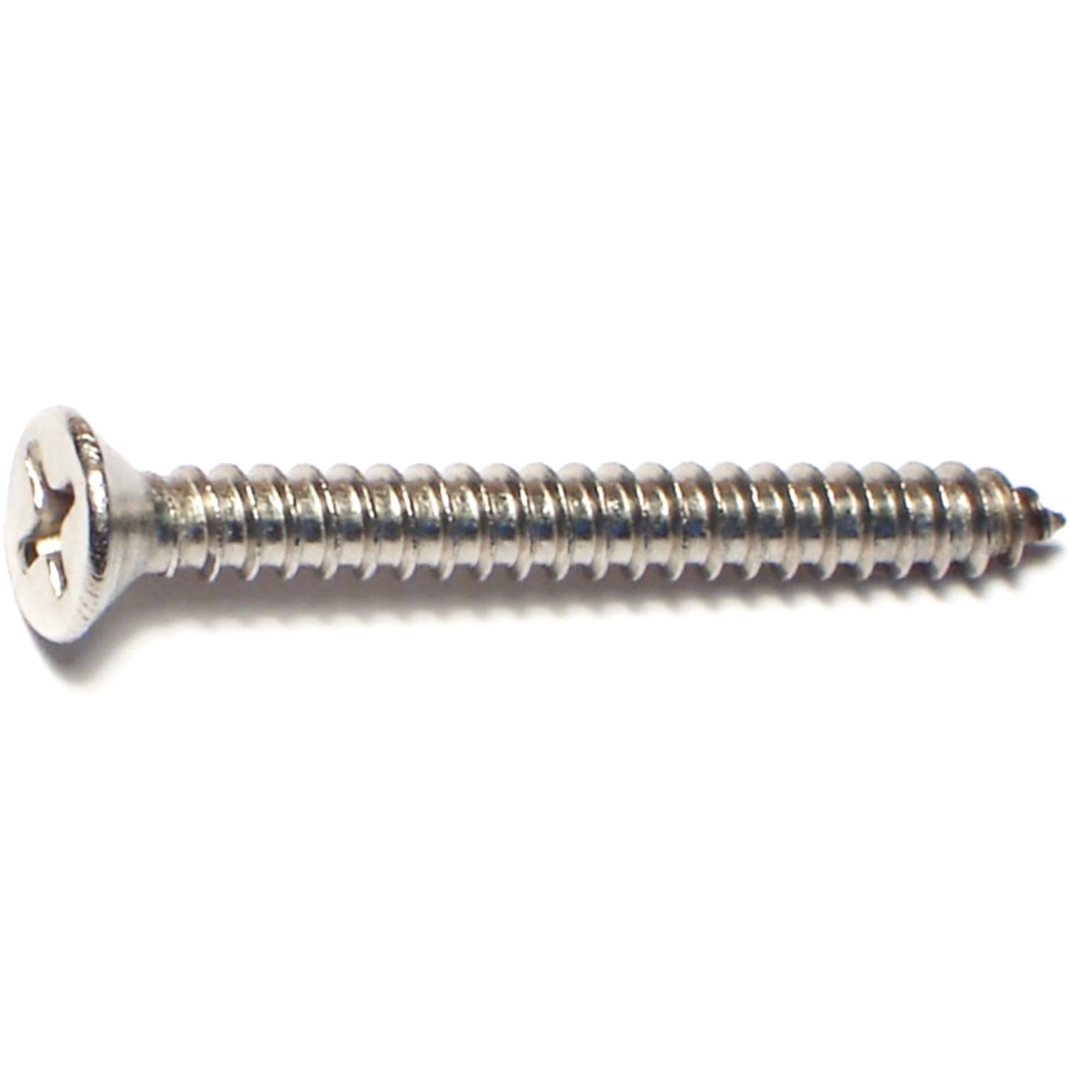 SCREW PHIL FLAT SS 8X1-1/2 100BX - Walmart.com
