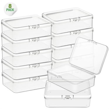 EHJRE Clear Ball Storage Container Square Raffle Ball Game Box for ...