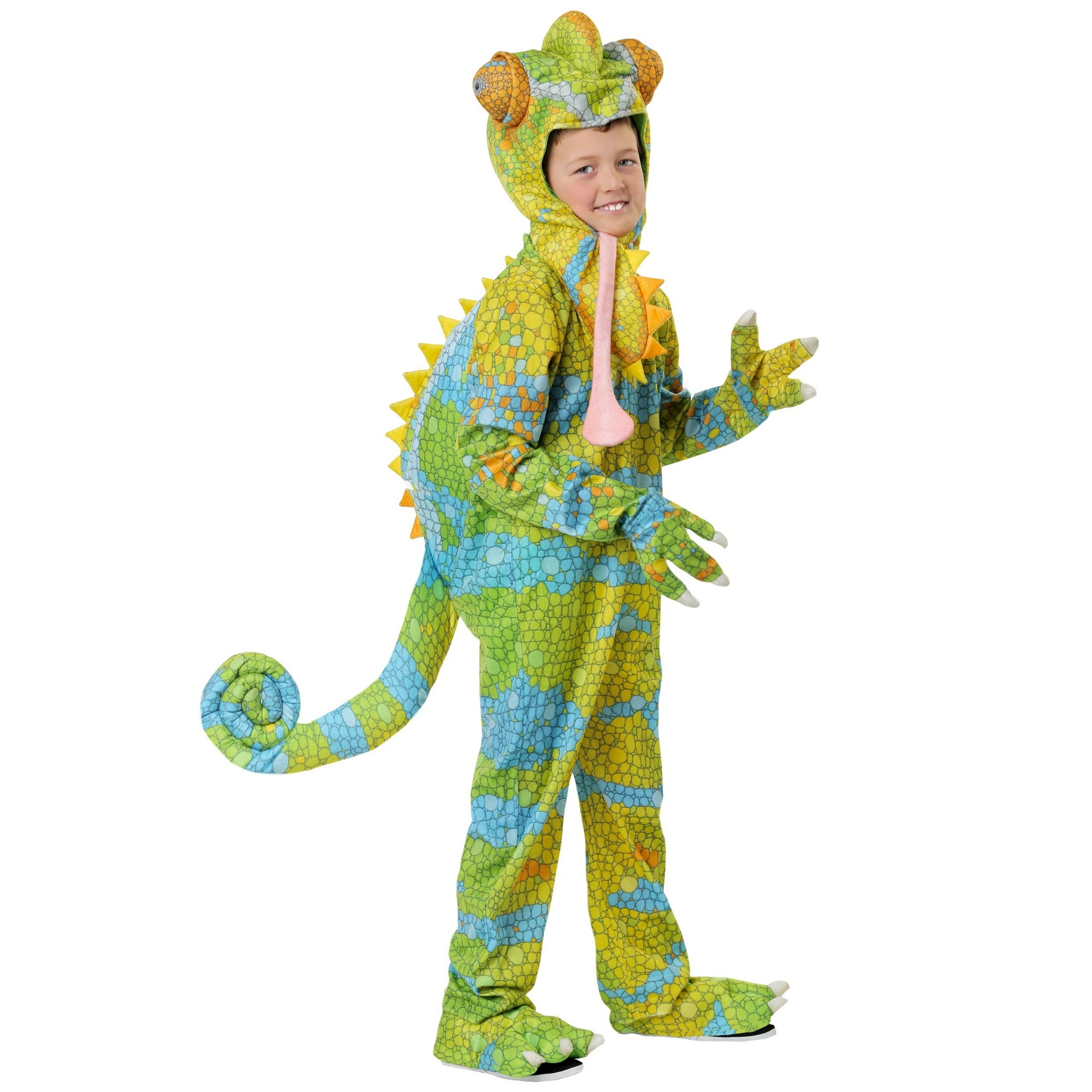 Click here for Fun Costumes Childs Realistic Chameleon Costume Xs prices