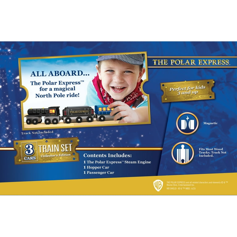 Polar Express Wooden Train Set