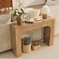 Danolapsi 47 Inch Farmhouse Console Table for Entryway, Slim Wood Sofa ...