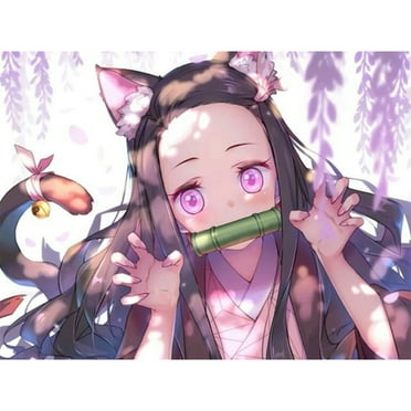 5D Diamond Painting Kits for Adults Full Dril Demon Slayer Diamond Art ...