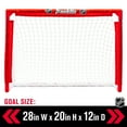Franklin Sports Mini Hockey Rink Set, Half Rink Knee Hockey Goal, Mini ...