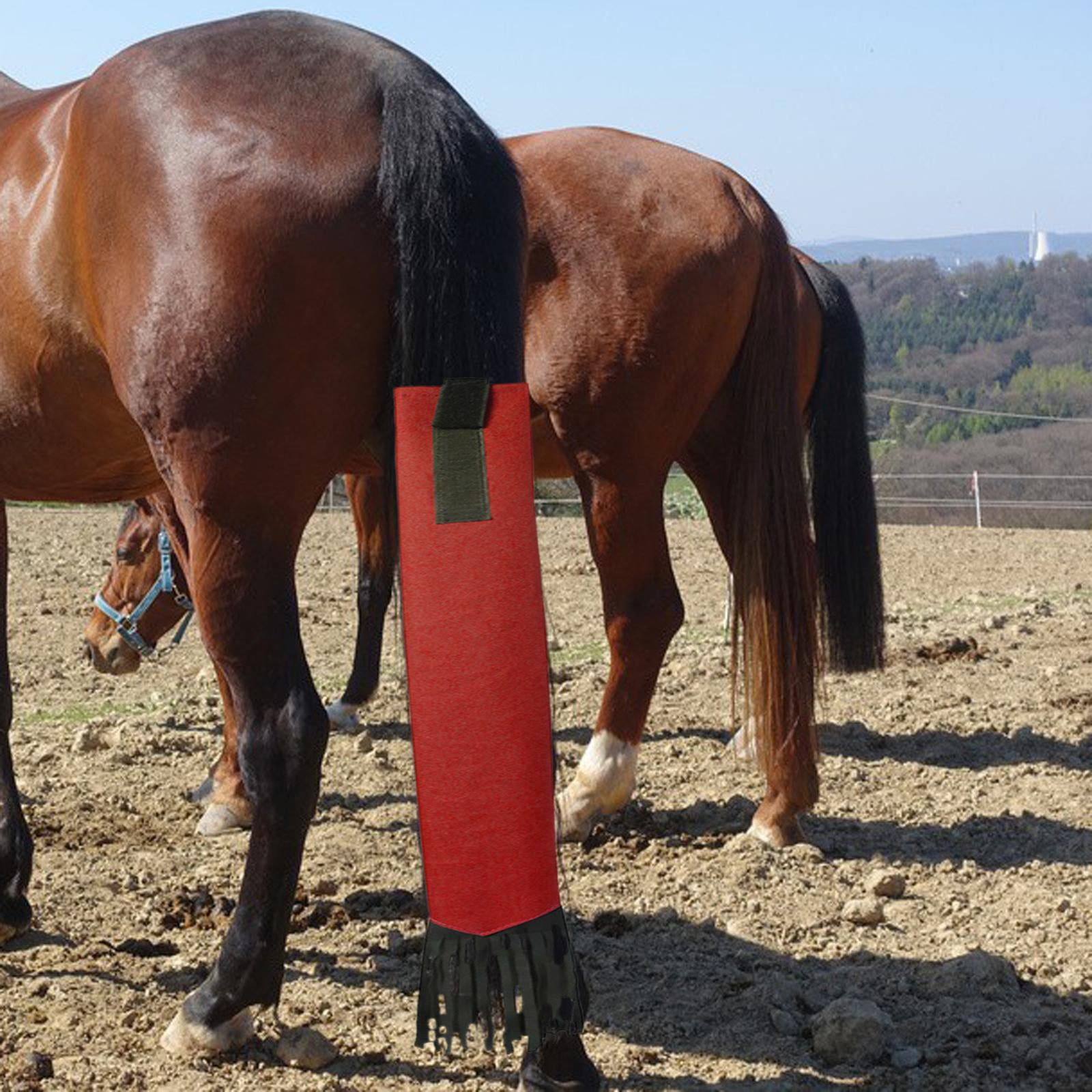 Horse Protection Keep The Tail Clean Equine Tail Decoration Tail Wrap ...