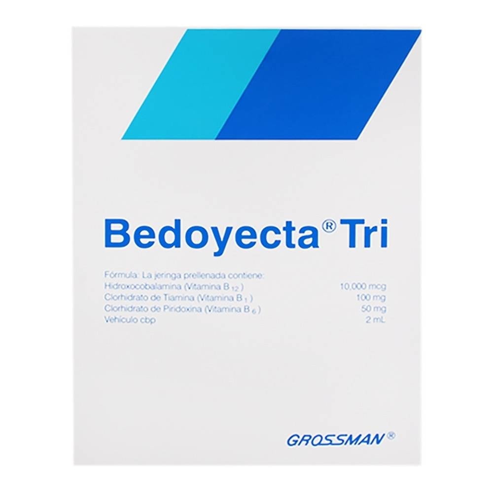 Bedoyecta Tri solución inyectable 5 pzas | Walmart en línea