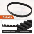 Replacement Motorcycle & Electric Bicycle Drive Belt For Electric Off ...