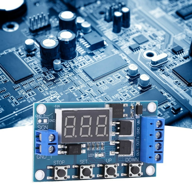 OP/CL/LOP Parameters Trigger Cycle Timing, Material Pcb Timer Relay, Dual MOS Tube Control Board ...