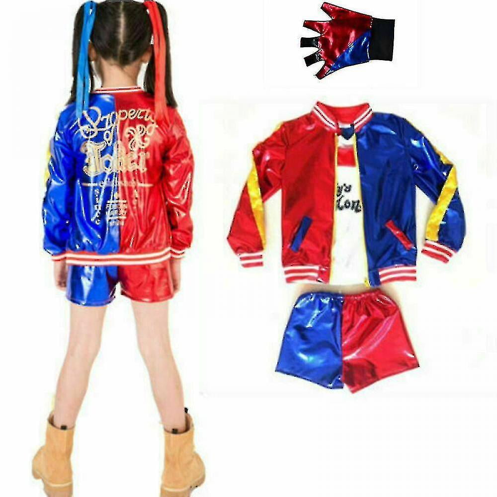 Niña niños Harley Quinn disfraz Suicide Squad Cosplay disfraces oso de ...