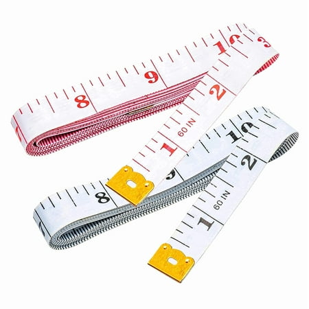 4 Pack Soft Measuring Tape,Tape Measure Double Scale (60inch/150cm) for ...