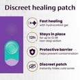 Mederma Cold Sore Discreet Healing Patch, 12 Hour Protection, 15 Count ...
