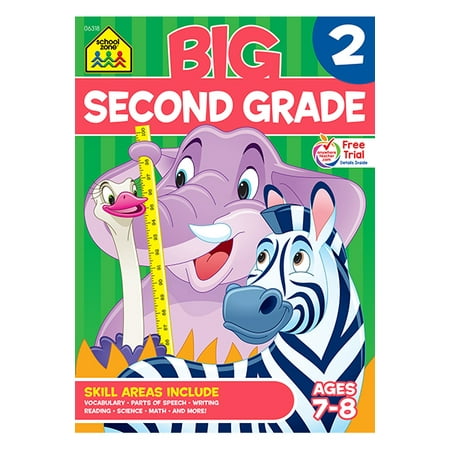 Big Second Grade Workbook - Walmart.com
