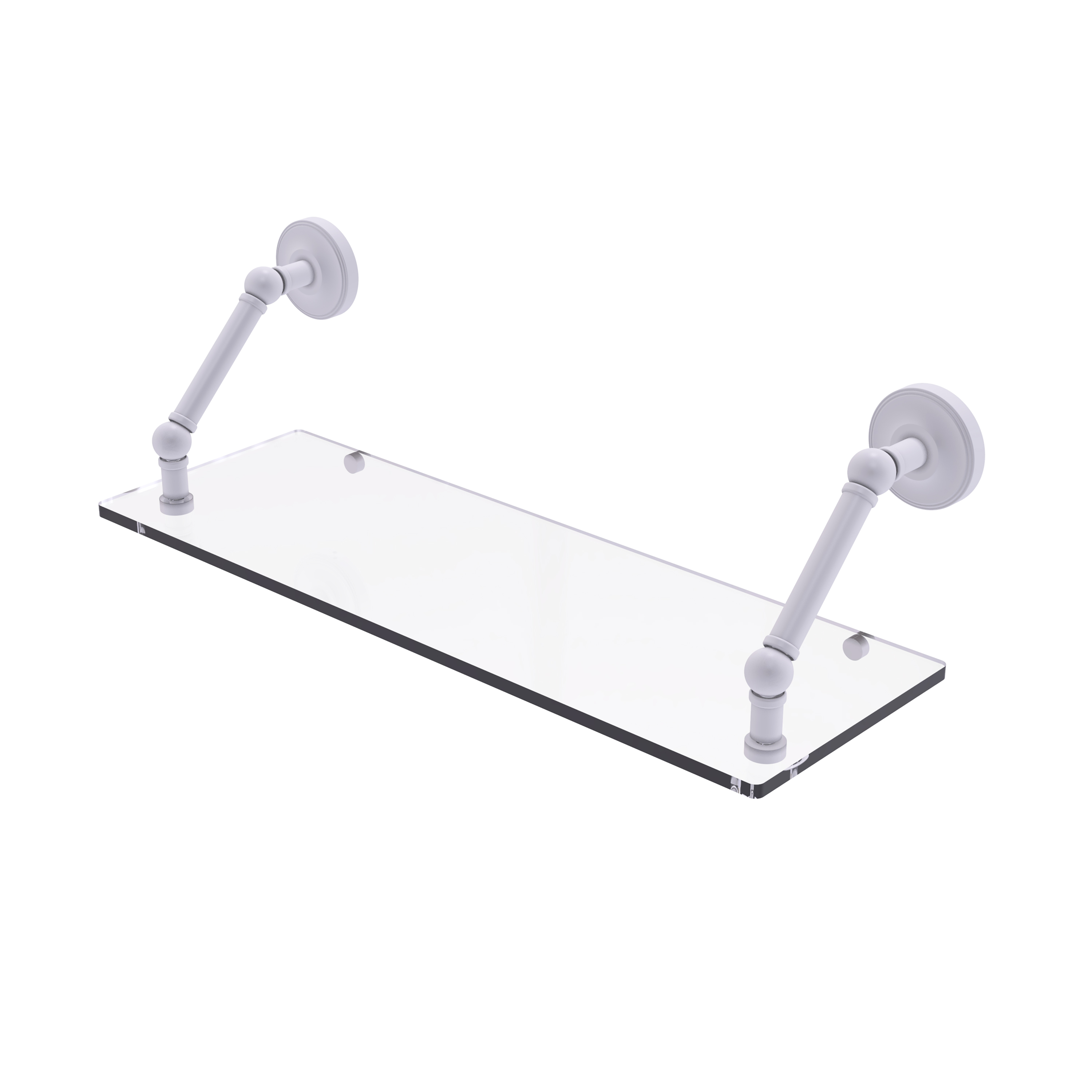 Prestige Regal Collection 24 Inch Floating Glass Shelf - Walmart.com
