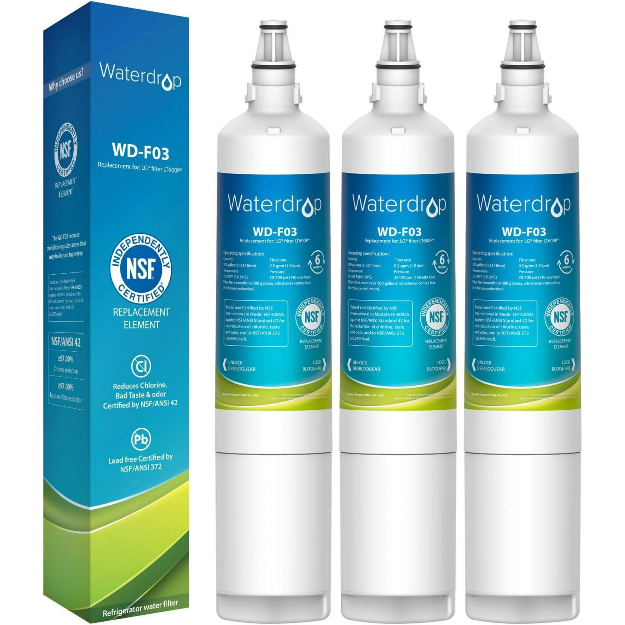 Click here for Waterdrop 5231ja2006a Replacement For Lg Lt600p  K... prices