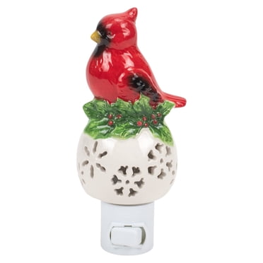 Roman 46673 - 6" Cardinal Bubble Light Night Light - Walmart.com