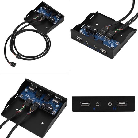 USB2.0 HD-AUDIO Floppy Front Panel Audio Floppy Front Panel Front Front ...
