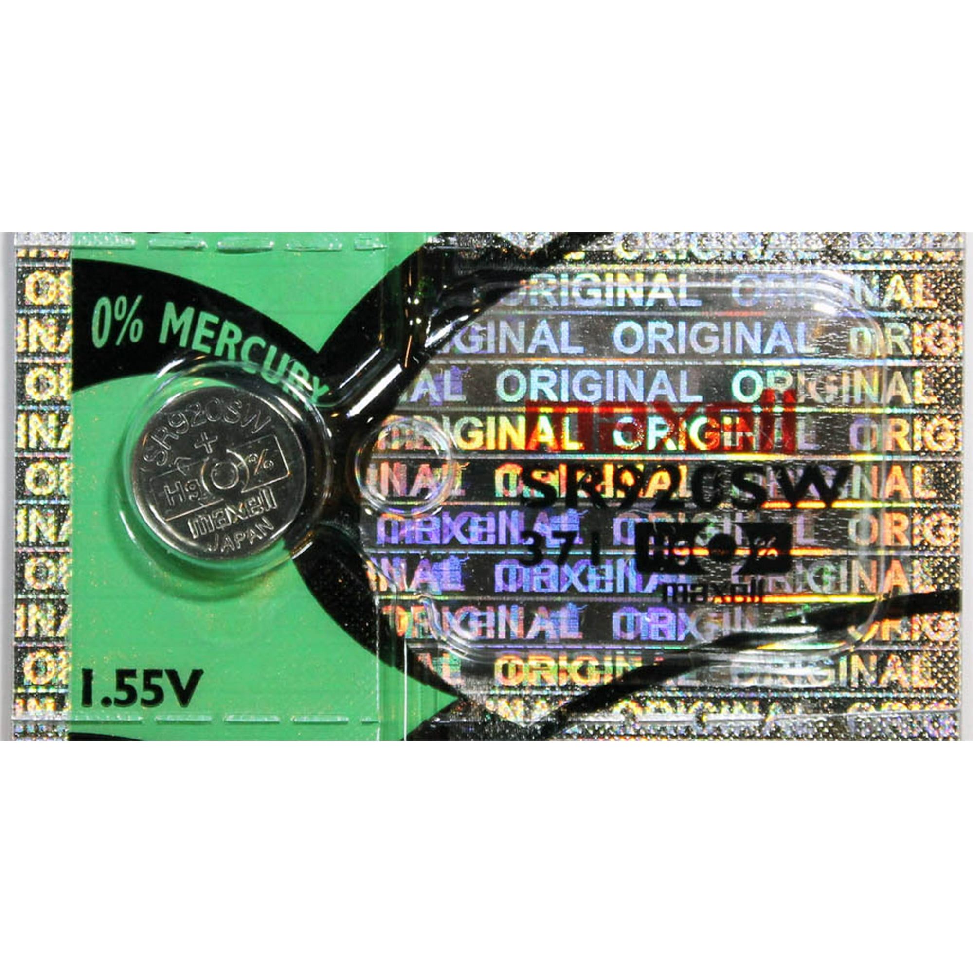 Click here for Maxell 371/370 Sr920 Silver Oxide Button Battery 1... prices