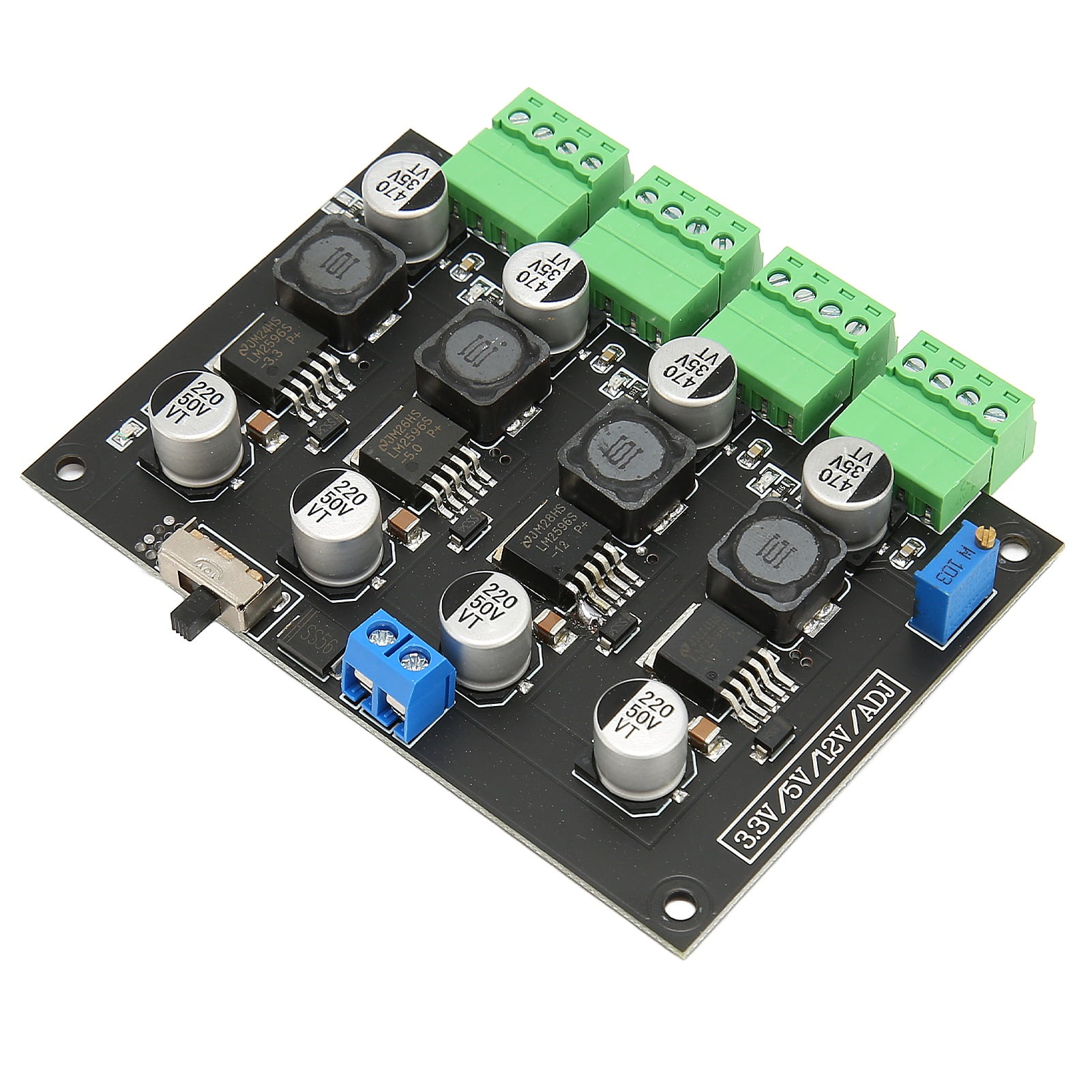 Multi Channel Power Supply Module Low Noise Adjustable Voltage Output ...