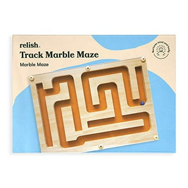 Labyrinth Wooden Maze Game with Two Steel Marbles, Puzzle Game by Hey ...