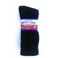 3-Pairs Men's Diabetic circulatory Socks "Slipper & GRIPPER" Black Shoe ...
