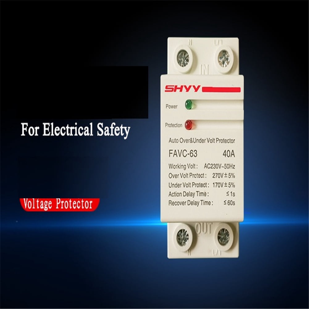 Yesfashion Self-resetting Over-under-voltage Protective Devices ...