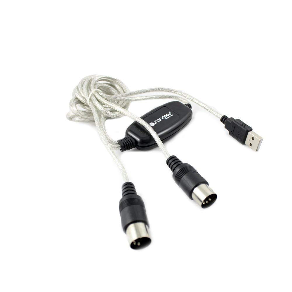 SANOXY USB MIDI Music Cable Converter PC to Music Keyboard - Walmart.com