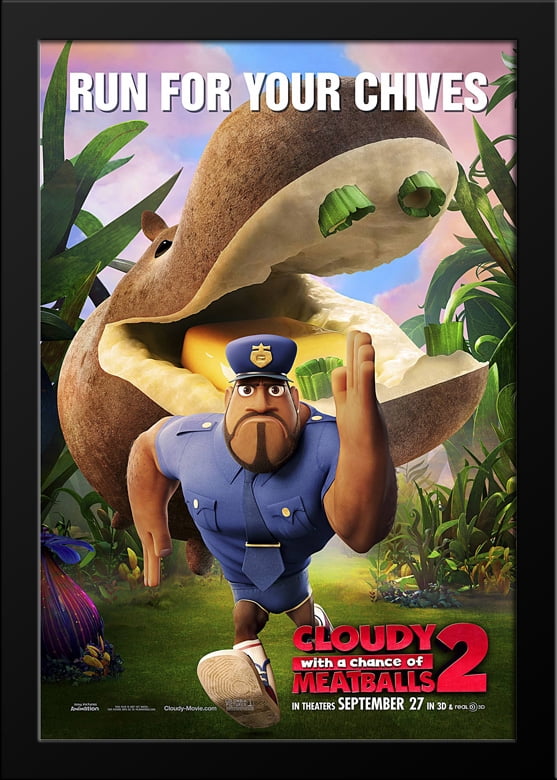 Cloudy With A Chance Of Meatballs Poster