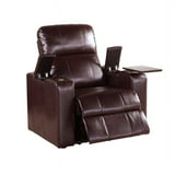 Larson Power Recliner with USB and Storage - Cocoa Brown - Walmart.com