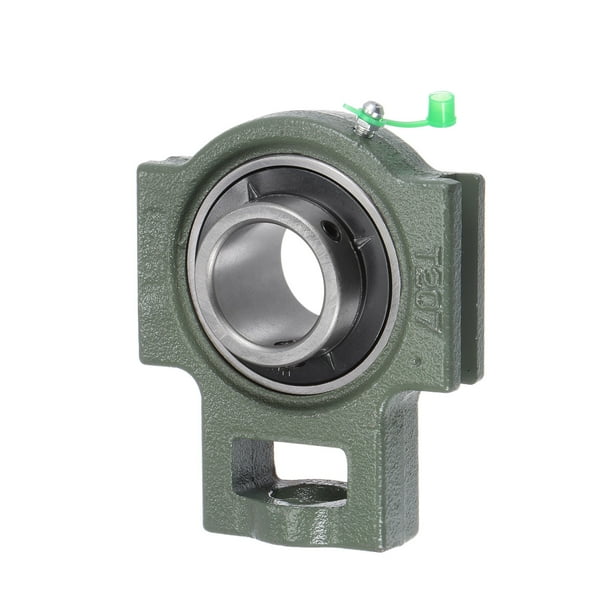 Uxcell UCT207 Take-Up Block Bearings 35mm Bore Cast Iron Bearing Unit ...