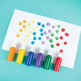 Hello Hobby Washable Dot Markers 6-Pack Primary Colors for Kids Art ...